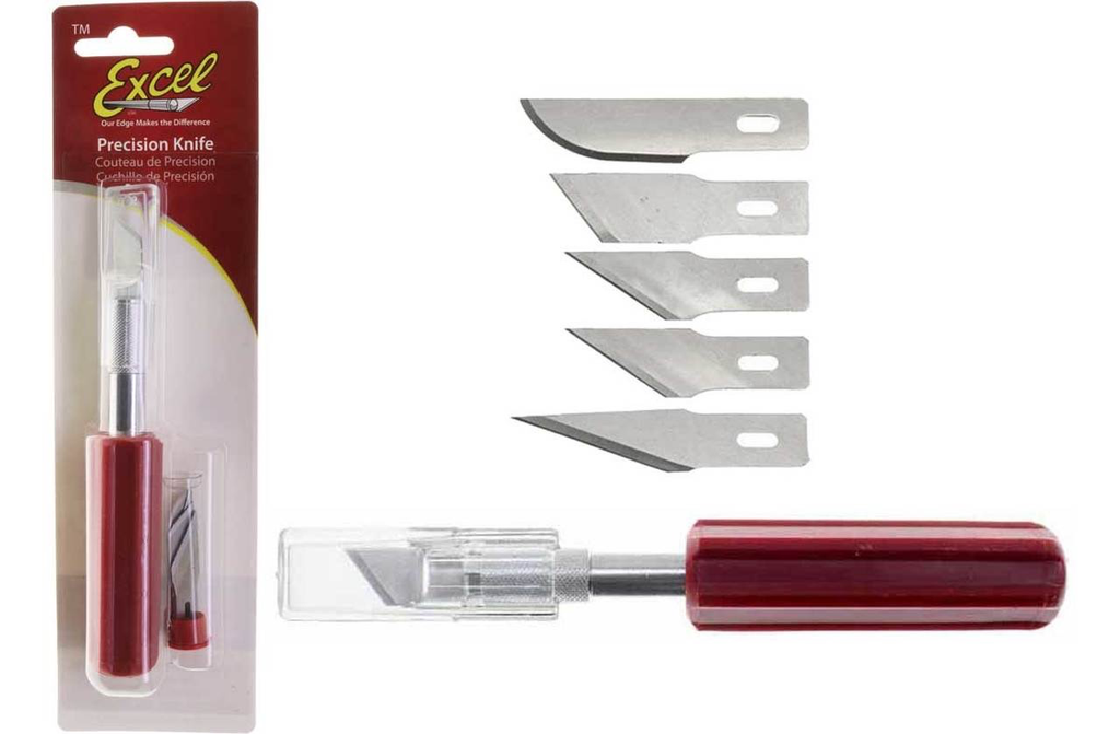 EXCEL EXCEL # 5 HEAVY DUTY KNIFE WITH 5 ASSORTED BLADES - www ...