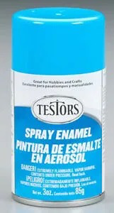 TESTORS TESTORS LIGHT BLUE,Enamel,85gm SPRAY - www.acercmodels.com