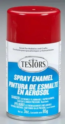 TESTORS TESTORS DARK RED, Enamel, 85gm SPRAY - www.acercmodels.com