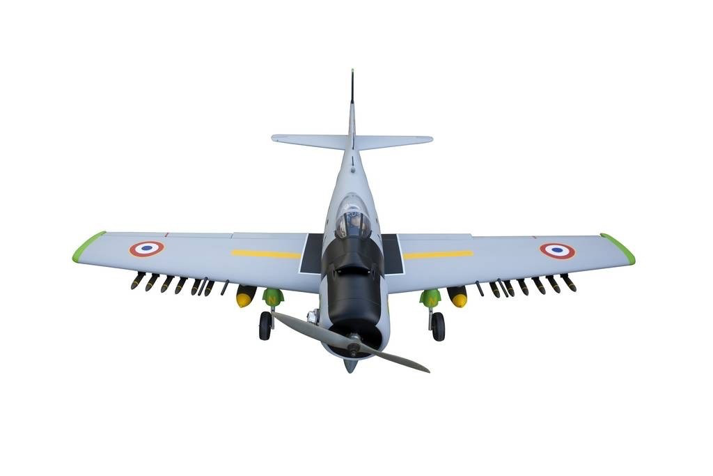 Seagull Model Skyraider Warbird RC Plane, 10cc ARF - www.acercmodels.com