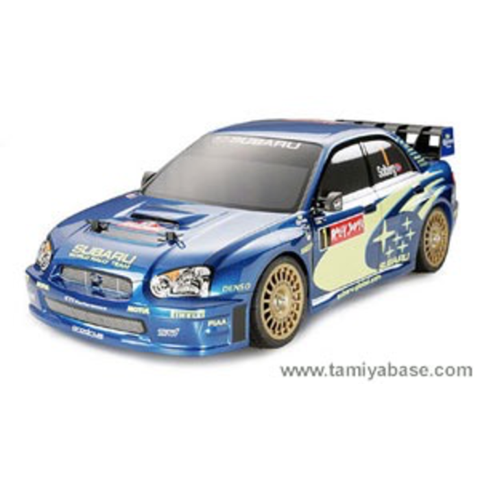 TAMIYA TAMIYA 2004 IMPREZA WRX BODY ONLY CLEAR NO DECALS - www ...