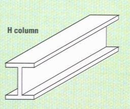 EVERGREEN EVERGREEN H COLUMN .100 2.5mm - www.acercmodels.com