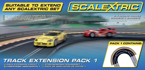 SCALEXTRIC SCALEXTRIC TRACK EXTENSION PACK 1 - www.acercmodels.com