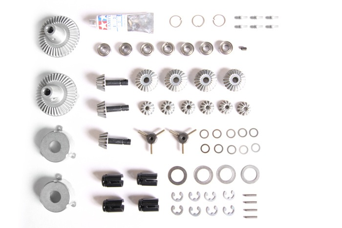 TAMIYA TAMIYA REINFORCED JOINT AND BEVEL GEAR SET 6X4 TRACTOR TRUCK ...