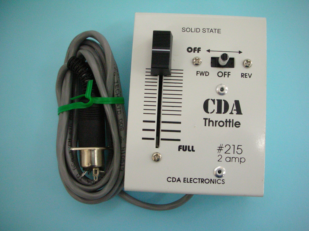 CDA ELECTRONICS 2 AMP HANDHELD THROTTLE WITH CABLE - www.acercmodels.com