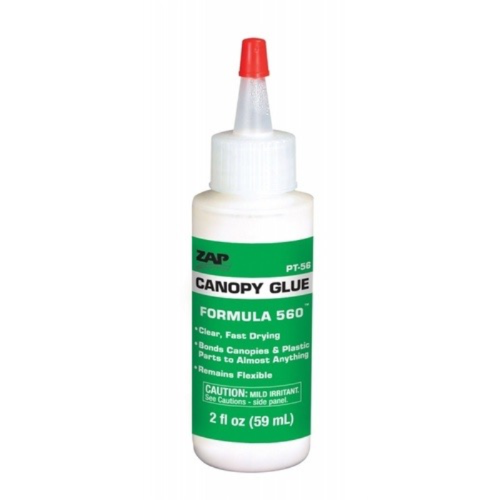 ZAP PACER FORMULA RC Z 560 CANOPY GLUE 2oz - www.acercmodels.com