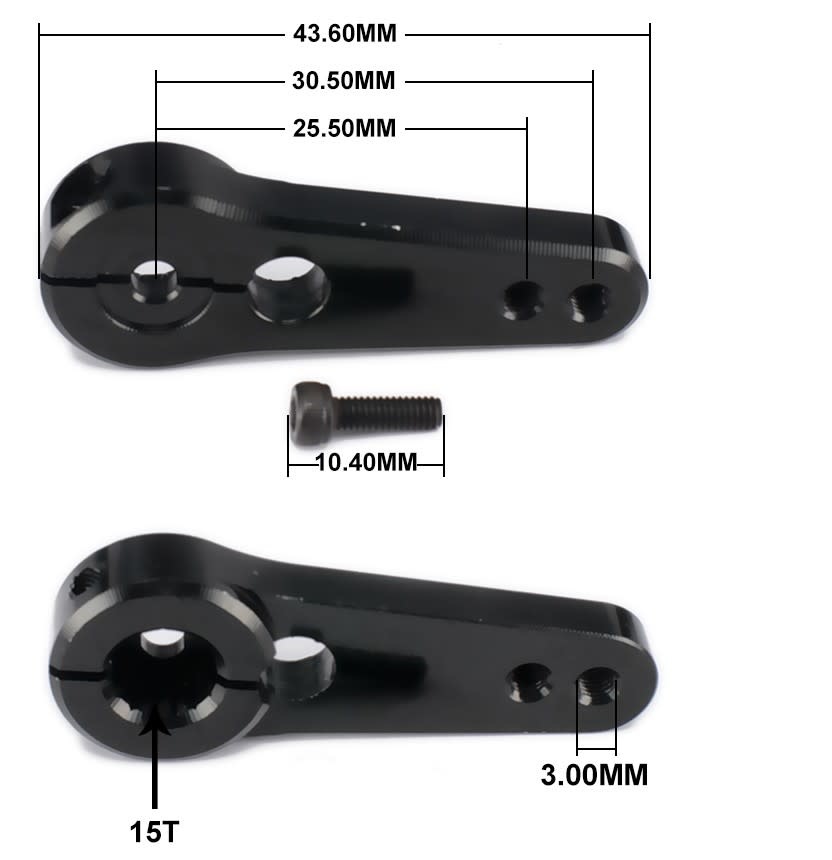 ROVAN METAL SERVO ARM - www.acercmodels.com
