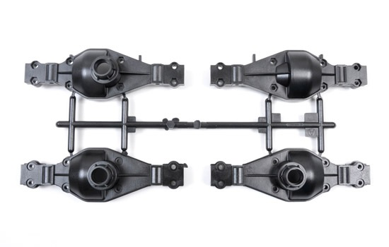 TAMIYA TAMIYA CARBON REINFORCED MATTE FINISH DIFF HOUSING FOR TRACTOR ...