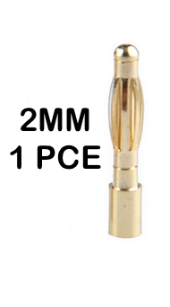 ACE IMPORTS HY GOLD CONTACTS 2mm MALE ONLY 1 PCE - www.acercmodels.com