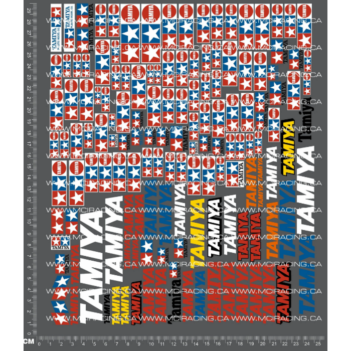 MCI REPRODUCTION DECALS MCI 1/10th REPRODUCTION TAM - FIRST 100 KITS ...