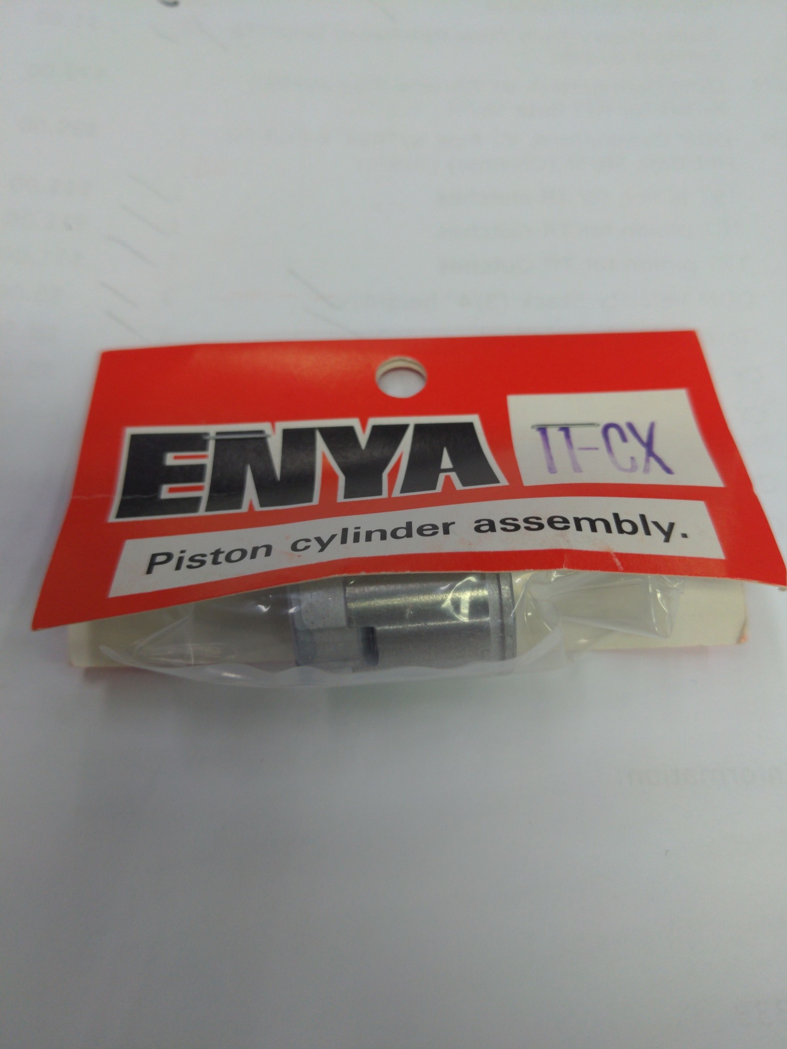 ENYA PARTS ENYA 11CX TN CYLINDER LINER & PISTON ASSY - www.acercmodels.com