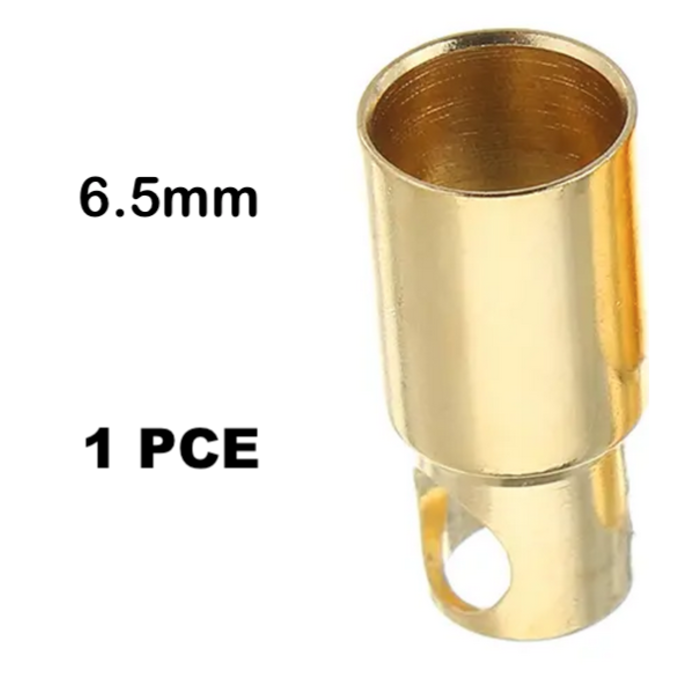 ACE IMPORTS HY GOLD CONTACTS 6.5mm FEMALE ONLY 1 PCE - www.acercmodels.com