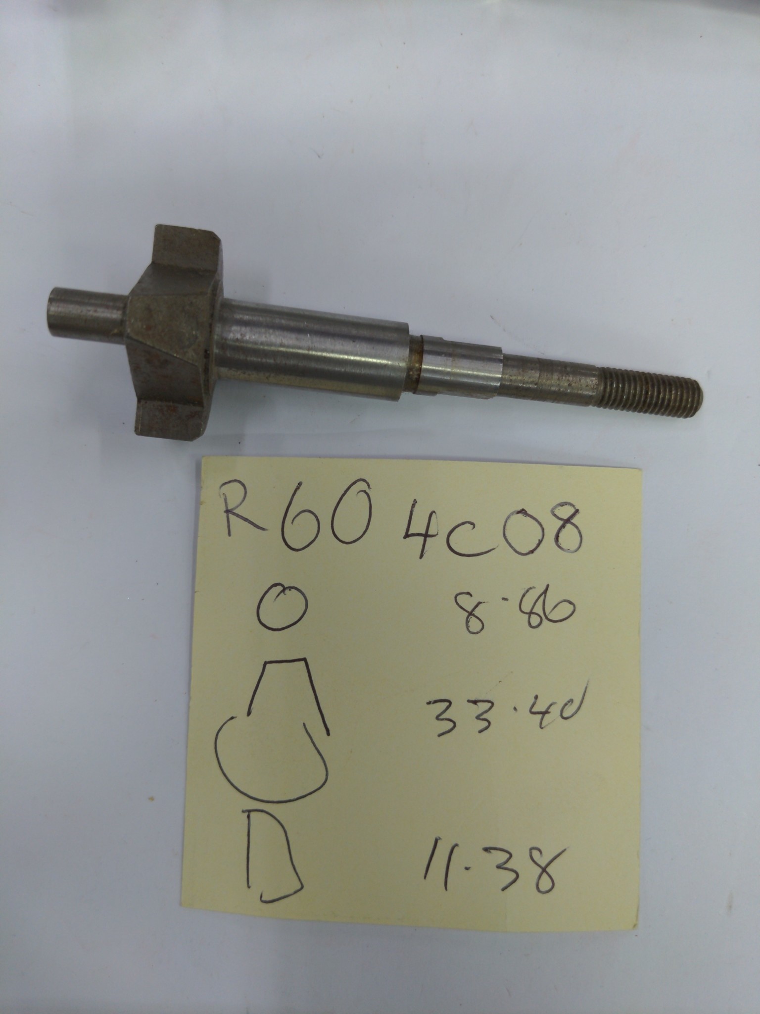 ENYA PARTS ENYA R60-4C CRANK SHAFT - www.acercmodels.com