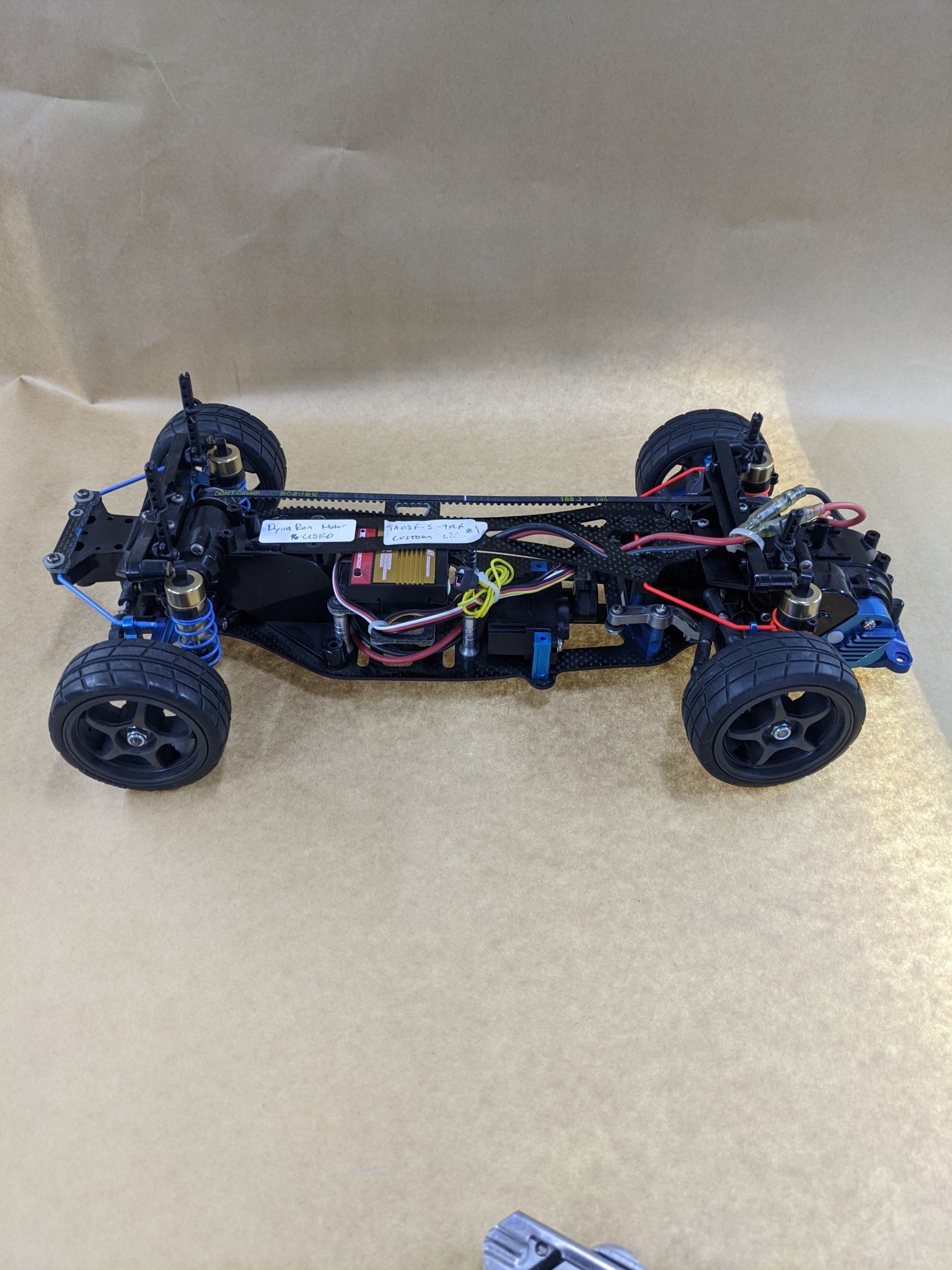 TAMIYA TA03F-S TRF WITH GPM UPGRADES, ACOMS AS-16 SERVO, DYNA RUN MOTOR ...