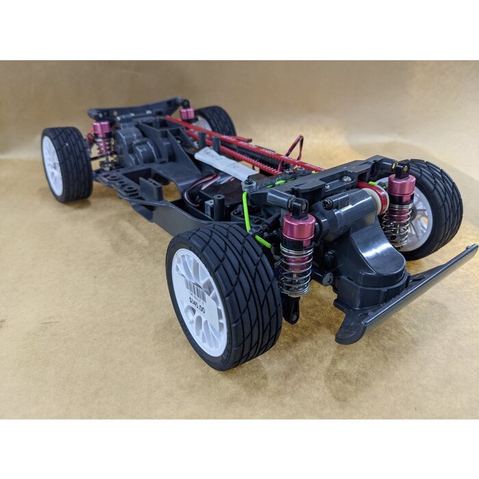 TAMIYA TA03RS TUB CHASSIS AMRID BELT METAL GPM ARMS METAL REAR HUBS DYNA RUN MOTOR METAL SERVO ...