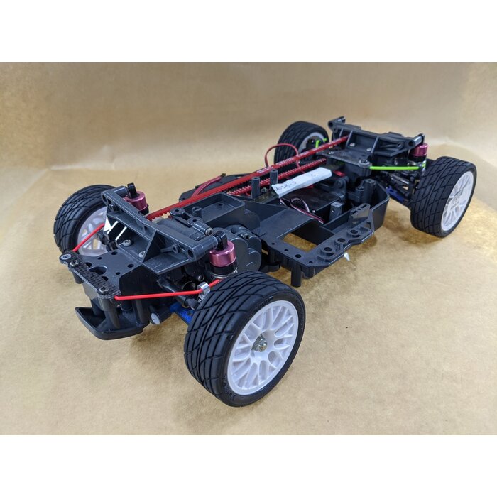 TAMIYA TA03RS TUB CHASSIS AMRID BELT METAL GPM ARMS METAL REAR HUBS DYNA RUN MOTOR METAL SERVO ...