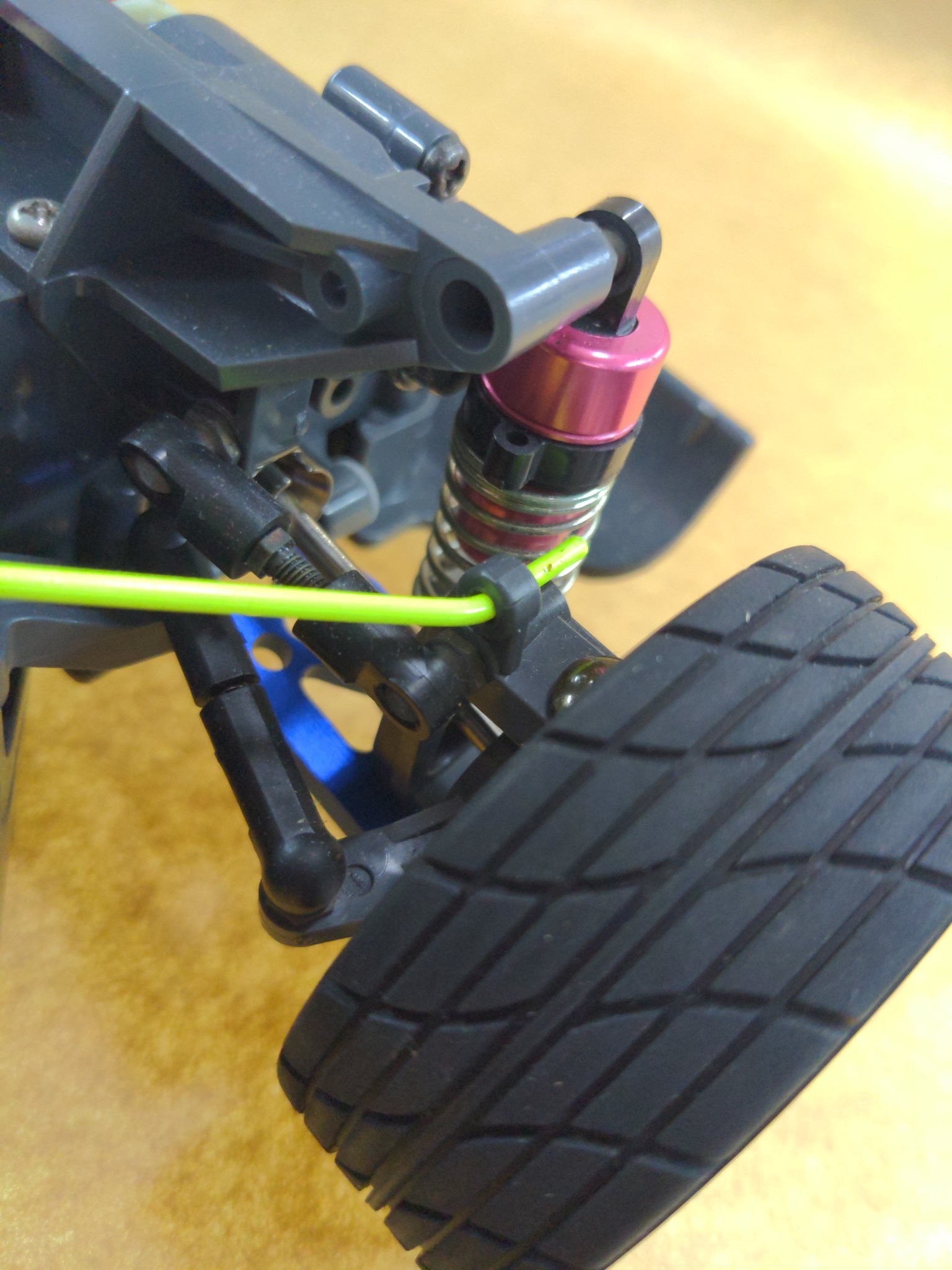 TAMIYA TA03RS TUB CHASSIS AMRID BELT METAL GPM ARMS METAL REAR HUBS ...