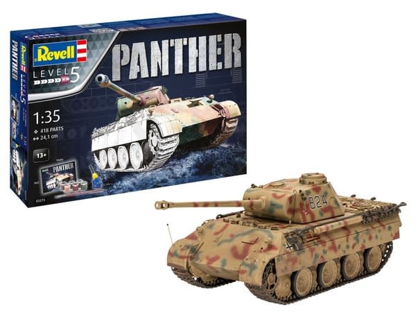REVELL REVELL GIFT SET PANTHER AUSF. D 1:35 - www.acercmodels.com