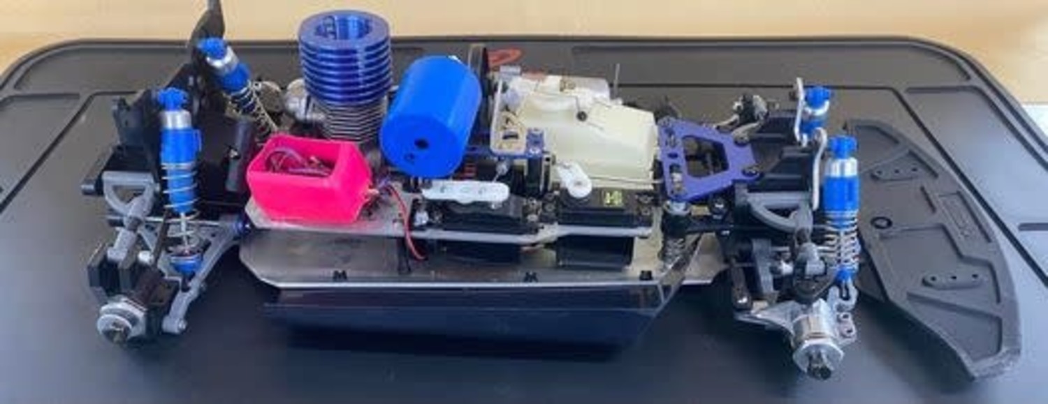 KYOSHO VINTAGE KYOSHO VINTAGE LANDMAX CHASSIS ( AS PER PHOTOS ) 1/8 ...