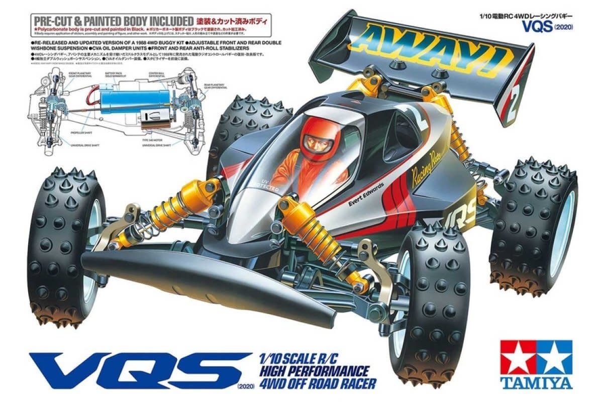 TAMIYA ,1/10 R/C VQS “ VANQUISH” ( 2020) KIT - www.acercmodels.com