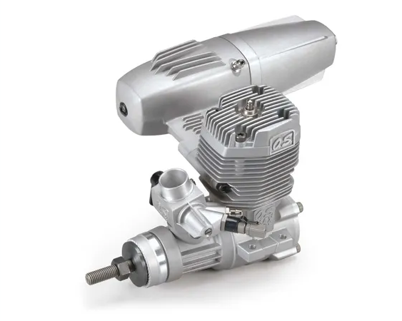 O.S. OS MAX 55AX ENGINE WITH E-3071 MUFFLER - www.acercmodels.com