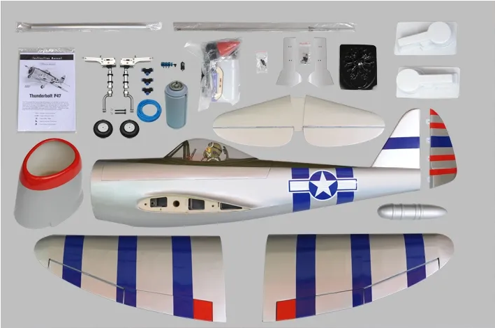 Phoenix Model P47 Thunderbolt RC Plane, 15cc ARF, PHN-PH138 - www ...