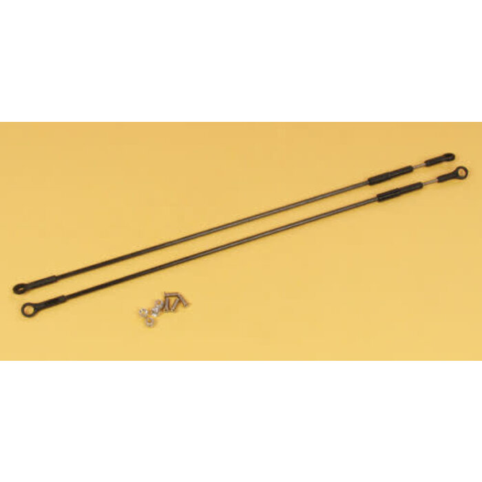 TWISTER TWISTER SKYLIFT LONG CARBON PUSHROD SET - www.acercmodels.com