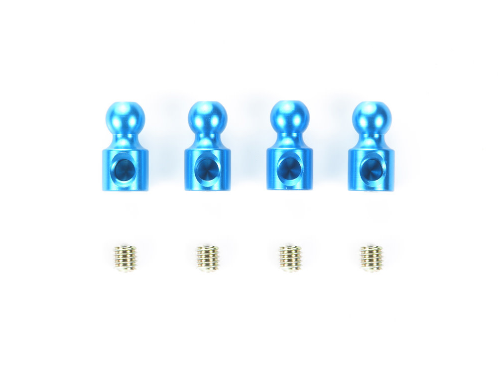 TAMIYA TAMIYA ALUMINUM STABILIZER END/BLUE - www.acercmodels.com