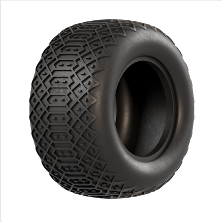 RAW SPEED Rip Tide - Stadium Truck Tires w/Inserts (1 pr) SuperSoft ...