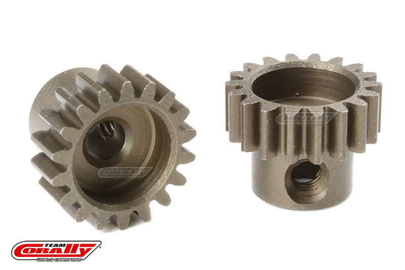TEAM CORALLY Team Corally - M0.6 Pinion - Short - Hardened Steel - 18 ...