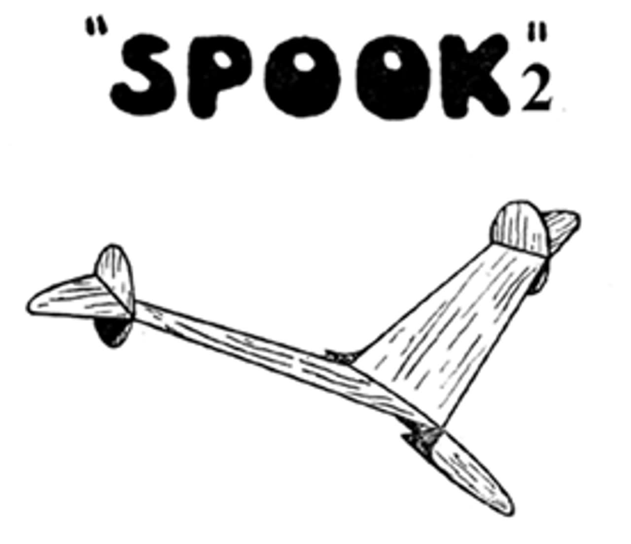 KK SPOOK 2 FREE FLIGHT GLIDER - www.acercmodels.com