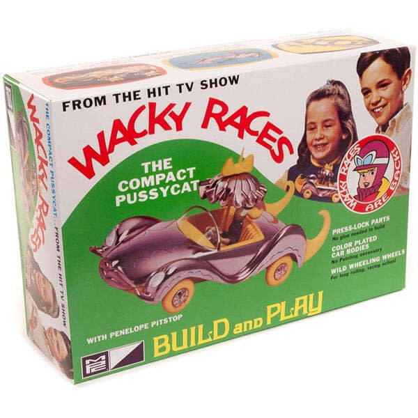 MPC MPC 1/32 Wacky Races - Compact Pussycat (SNAP) Plastic Model Kit ...