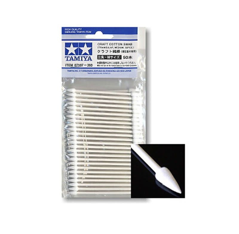 TAMIYA CRAFT COTTON SWAB (TRM*50) - www.acercmodels.com