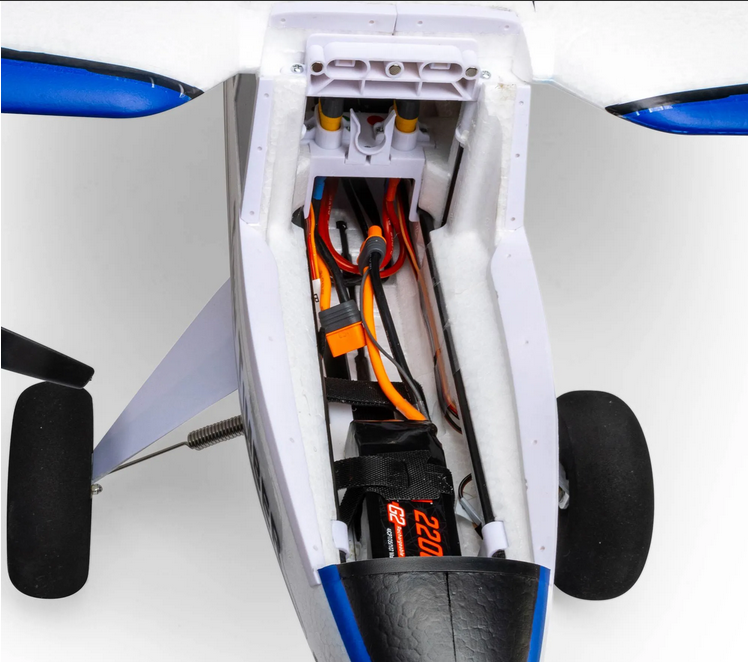 E-Flite Twin Timber 1.6m STOL RC Plane, BNF Basic - www.acercmodels.com