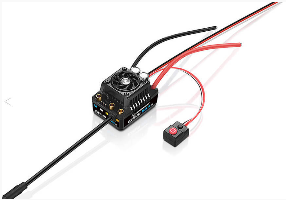 HOBBYWING ESC EZRUN MAX10 G2 140A SPEED CONTROL - www.acercmodels.com