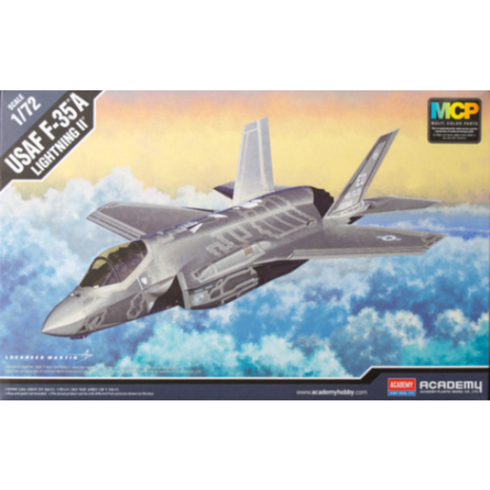 ACADEMEY Academy 1/72 F-35A Lightning II MCP Plastic Model Kit *Aus ...