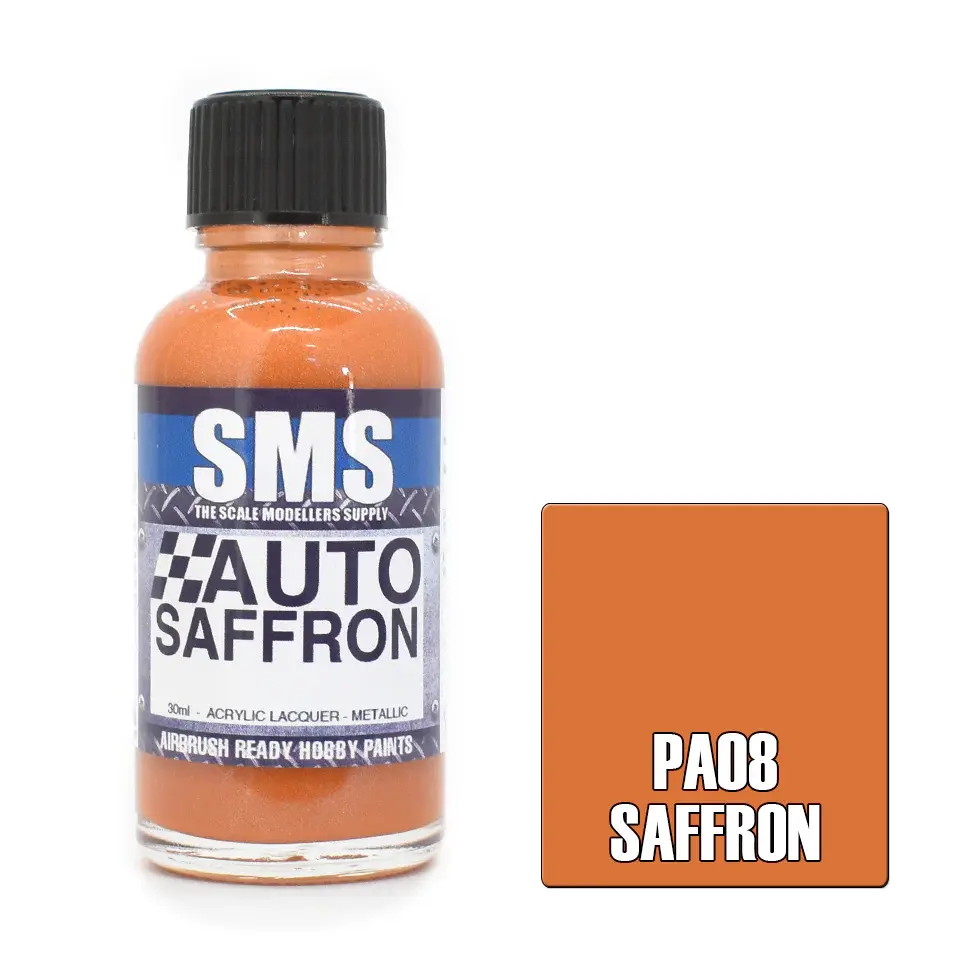 SMS PAINTS SMS PA08 Auto Colour SAFFRON 30ml - www.acercmodels.com