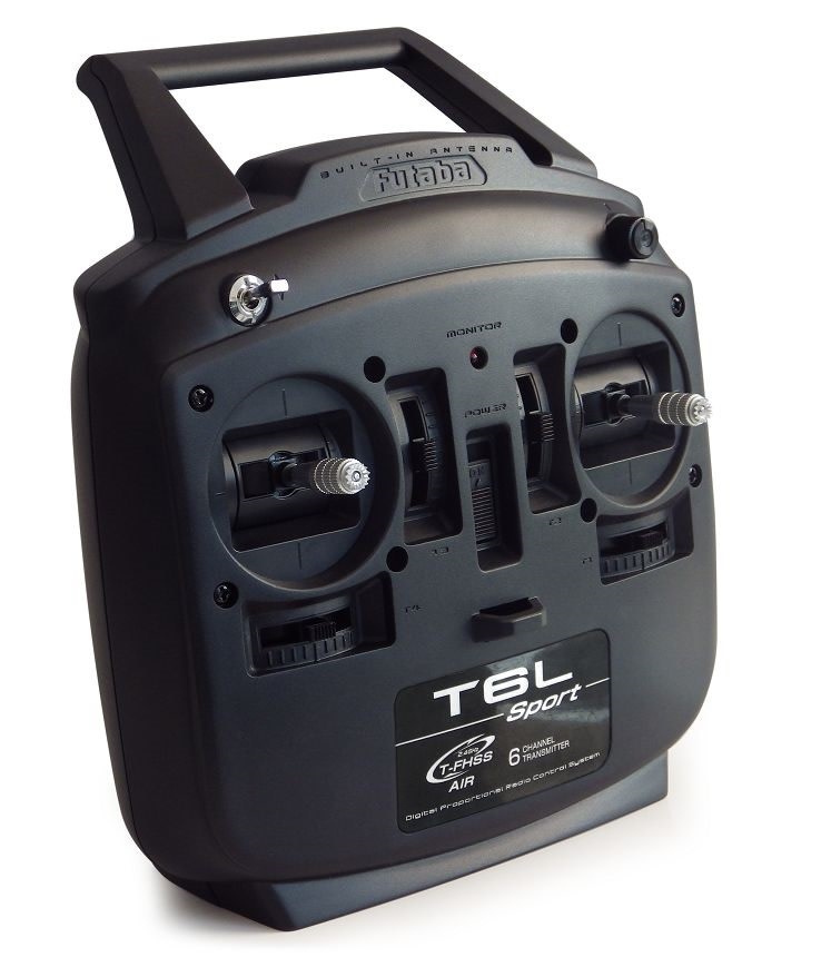 Futaba 6L Sport 6-Channel T-FHSS Mono Radio System SELECT MODE 2 T6L ...
