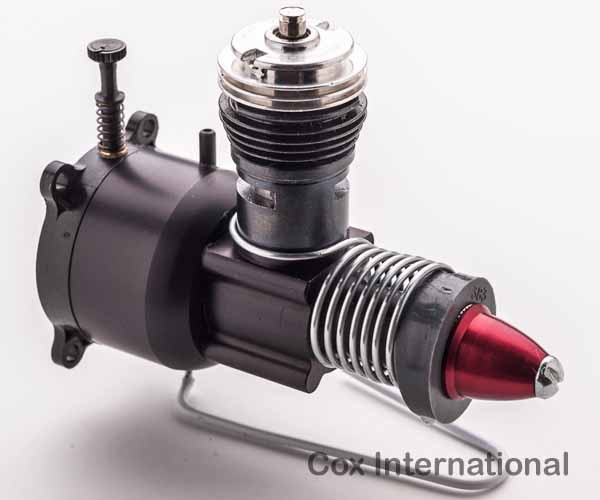 COX COX ENGINE .049 BLACK WIDOW C WITH STARTER SPRING ( minor ...