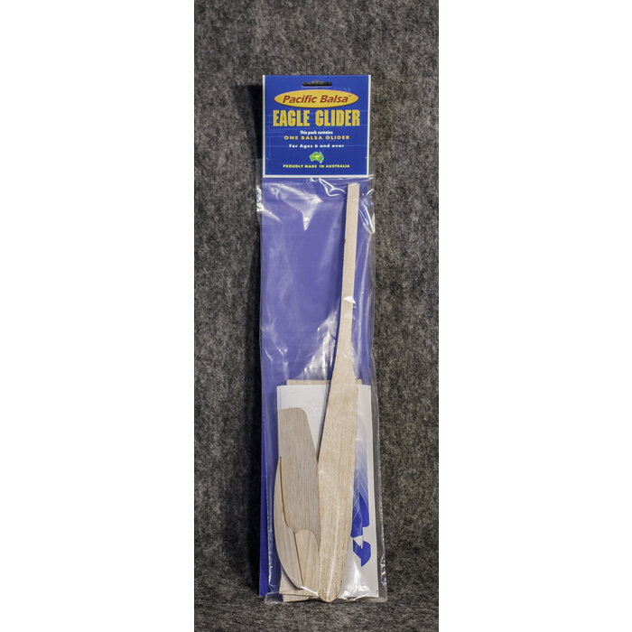 PACIFIC BALSA EAGLE CHUCK GLIDER - www.acercmodels.com