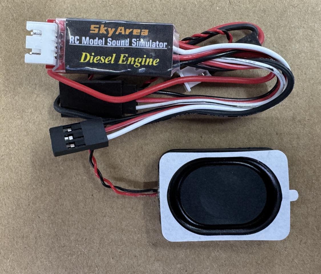 ACE RADIO CONTROLLED MODELS ACE SKY-AREA DIESEL EINGINE SOUND SYSTEM ...