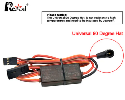 RCEXL Ver2.1 Universal On Board Glow System for Methanol Engine ...