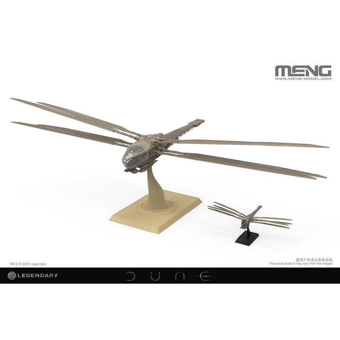 Meng 1/72 Dune Atreides Ornithopter Plastic Model Kit [DS-007] - www ...