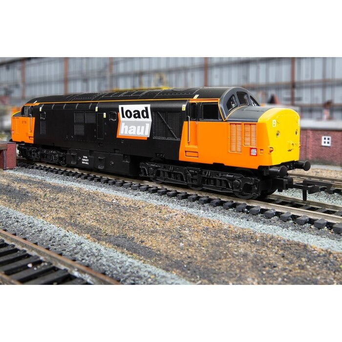 HORNBY RAILROAD PLUS LOADHAUL CLASS 37 CO-CO 37710 - ERA 8 - www ...
