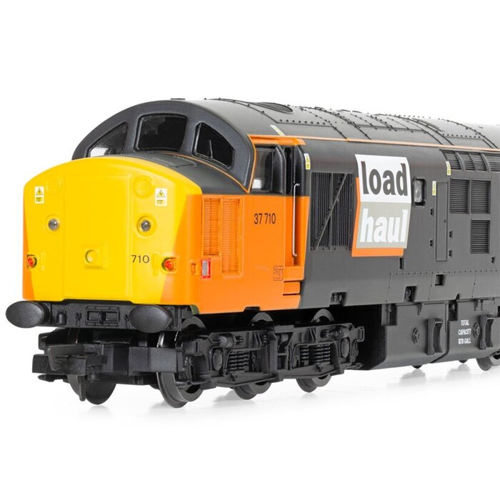 HORNBY RAILROAD PLUS LOADHAUL CLASS 37 CO-CO 37710 - ERA 8 - www ...