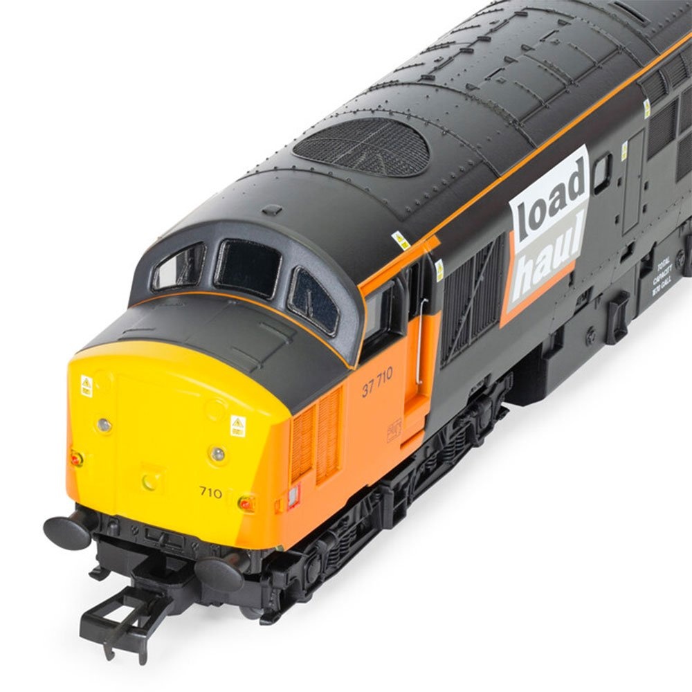 HORNBY RAILROAD PLUS LOADHAUL CLASS 37 CO-CO 37710 - ERA 8 - www ...
