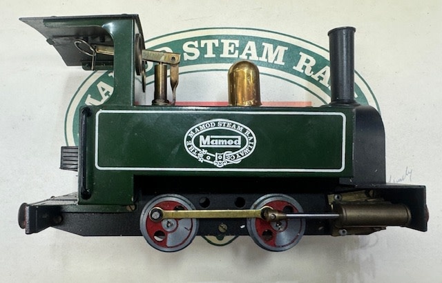 MAMOD LIVE STEAM 0-4-0 O GAUGE TRAIN SET USED EXCELLENT COND PRE 1982 ...