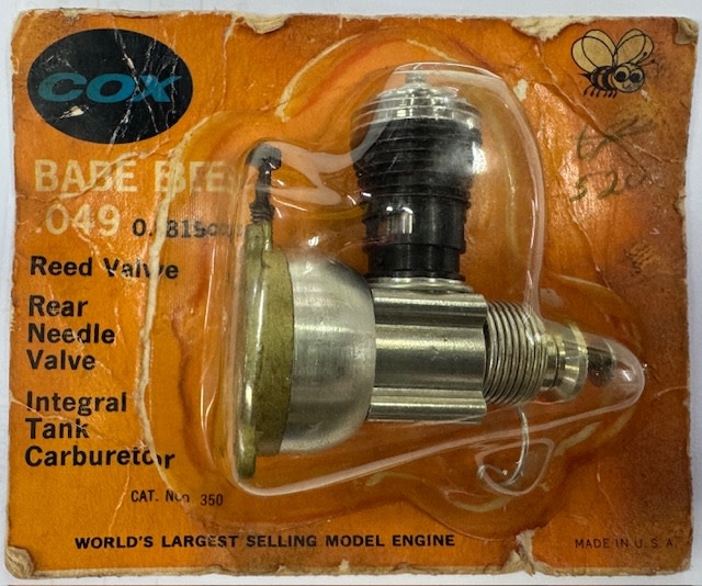 COX VINTAGE BABE BEE .049 ORIGINAL BUBBLE PACKAGE # 2 SEE PHOTOS - www ...