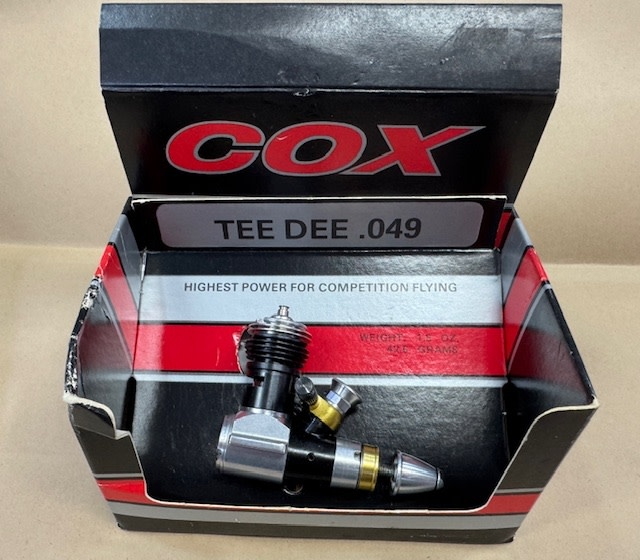 COX ENGINE TEE DEE .049 VINTAGE 1994 - www.acercmodels.com