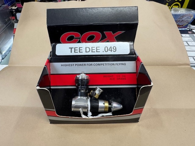 COX COX ENGINE TEE DEE .049 VINTAGE 1995 - www.acercmodels.com